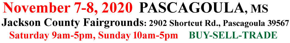 Mississippi Gun Shows - 2020 MS Gun Show list of upcoming 2020 ...
